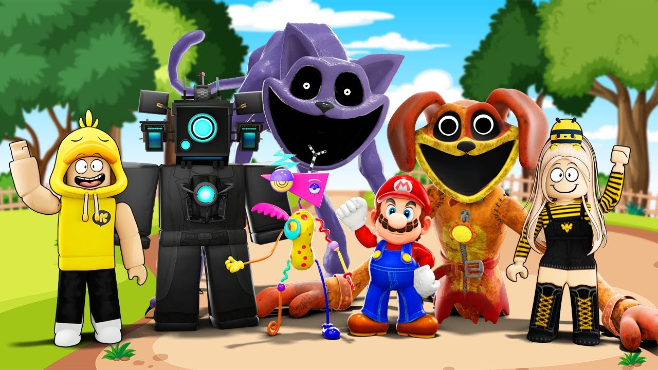 Mencari Semua Karakter Game Yang Viral! - YouTube