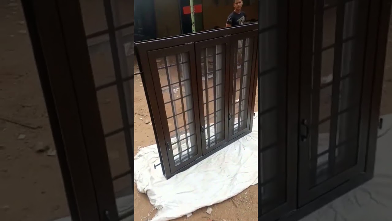 Gi TATA STEEL WINDOWS FROM SYED DOORS CHENNAI 7010317505 - YouTube