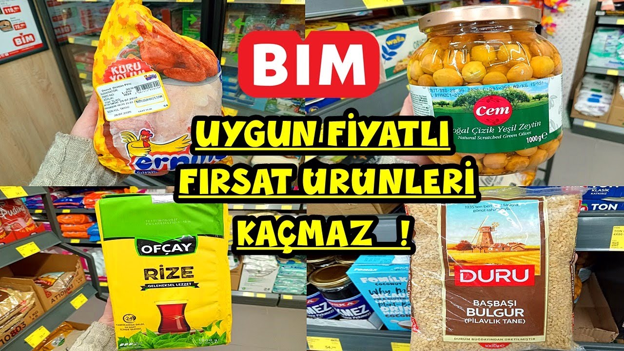 BİM TAVUK 69 TL ÇAY 109 TL🔔BİR ÇOK YENİ ÜRÜN GELDİ📣BİM İNDİRİMLİ YENİ ...