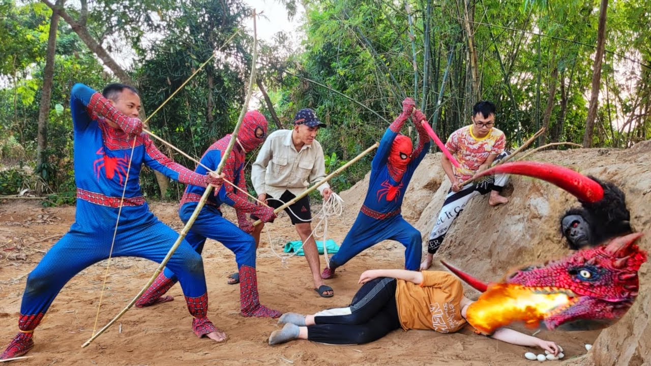Brave Spider-Man crawls into deep caves to conquer ferocious monsters ...