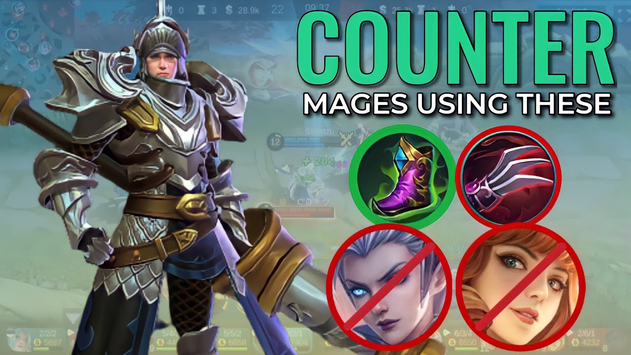 Mage Counter Items for Zilong in Rank Game Episode 12 - YouTube