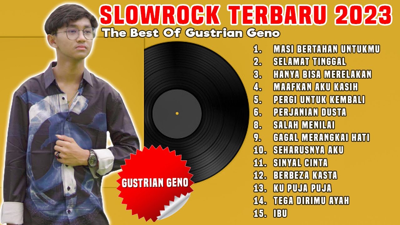 The Best Of Gustrian Geno Full Album Slow Rock - YouTube