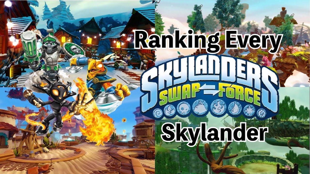 Ranking EVERY SKYLANDER From Swap Force - Full Series (15 Episodes, 32 ...