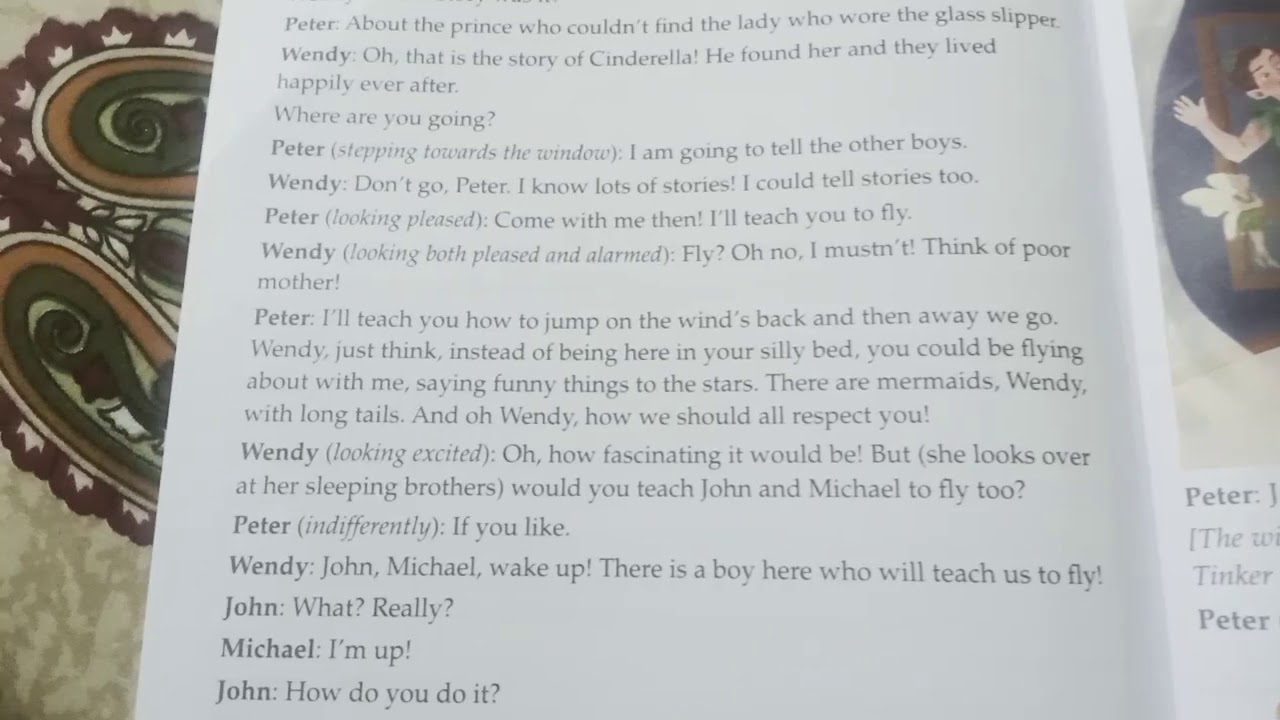 Chapter 11 / Peter meets Wendy (part 2) - YouTube