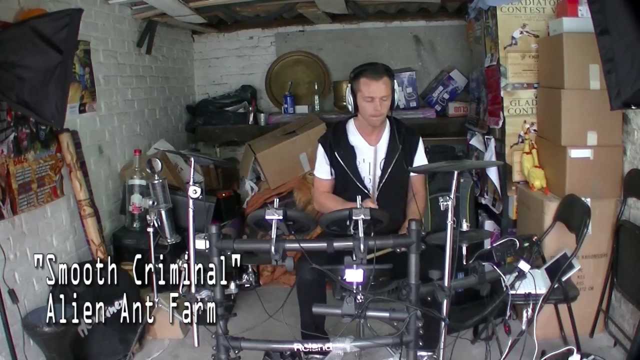 Smooth Criminal - Alien ant farm - Drum cover - YouTube