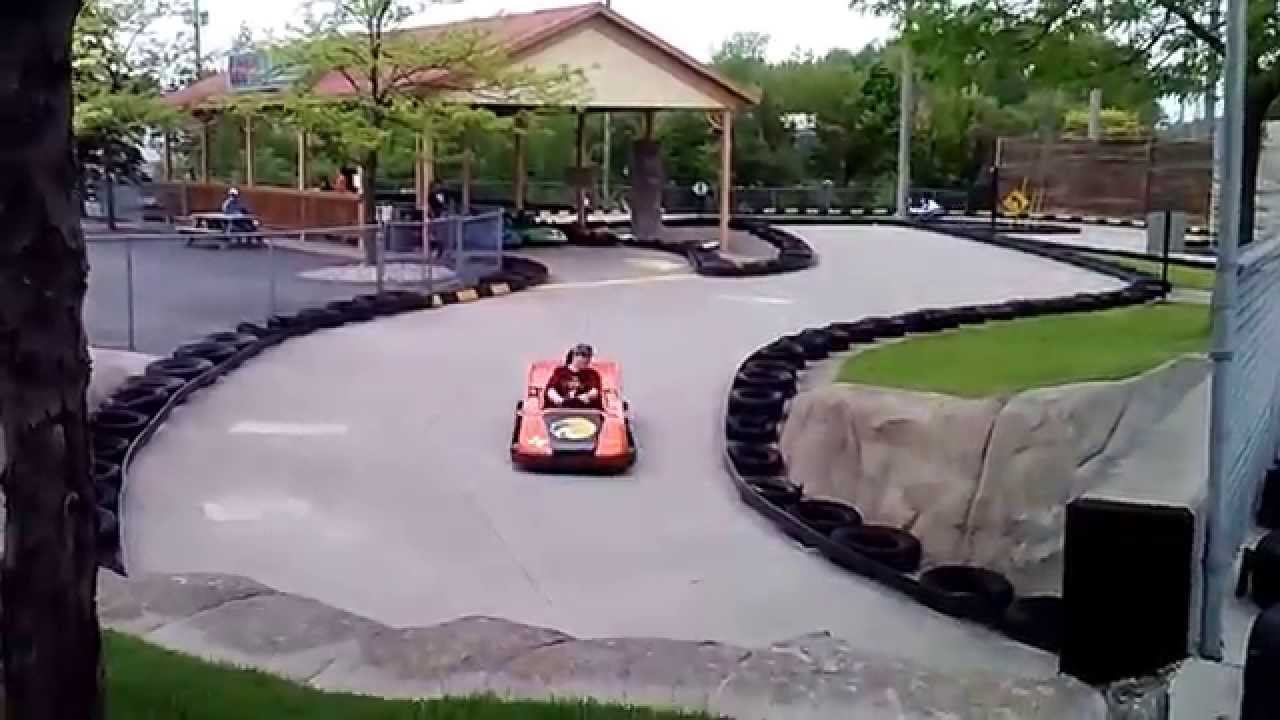 Tim & Jay Go-Cart Race1 Sandusky, Ohio - YouTube