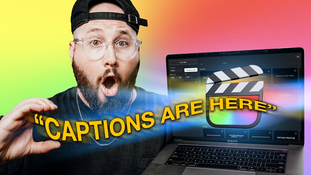 AI Captions for Final Cut Pro are HERE! - YouTube