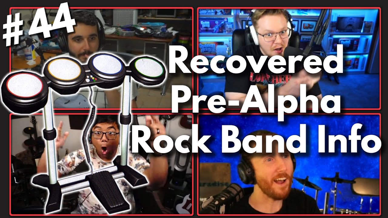 We Recovered Pre-Alpha Rock Band Info | Lore Hero Podcast ep. 44 - YouTube