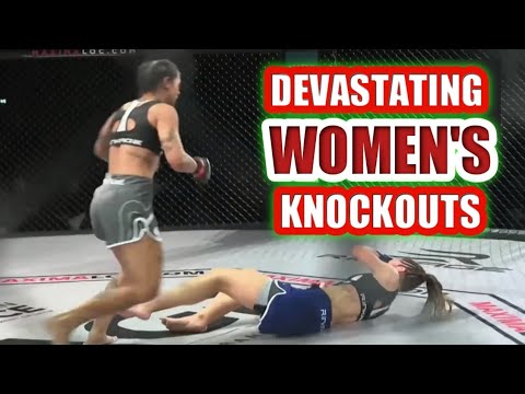 Women's Devastating Knockouts of 2023 - YouTube