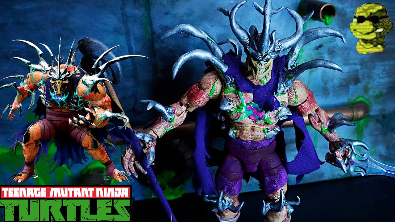 Making Super Shredder - 2012 TMNT Customs - YouTube