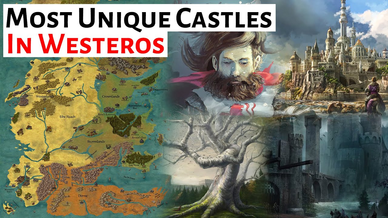 The most UNIQUE Castles In Westeros | House Of The Dragon / ASOIAF ...