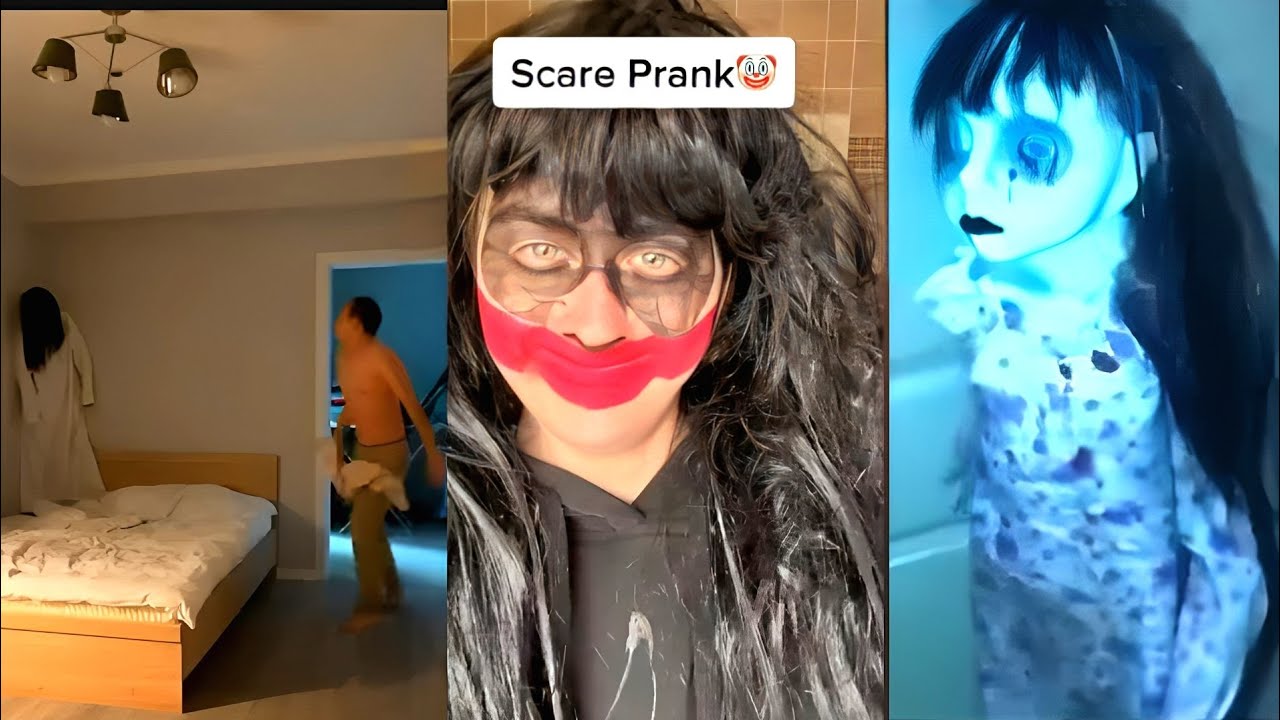 Scare Cam Pranks 2024 New |vid_73|Funny Scare Prank | Jump Scare ...