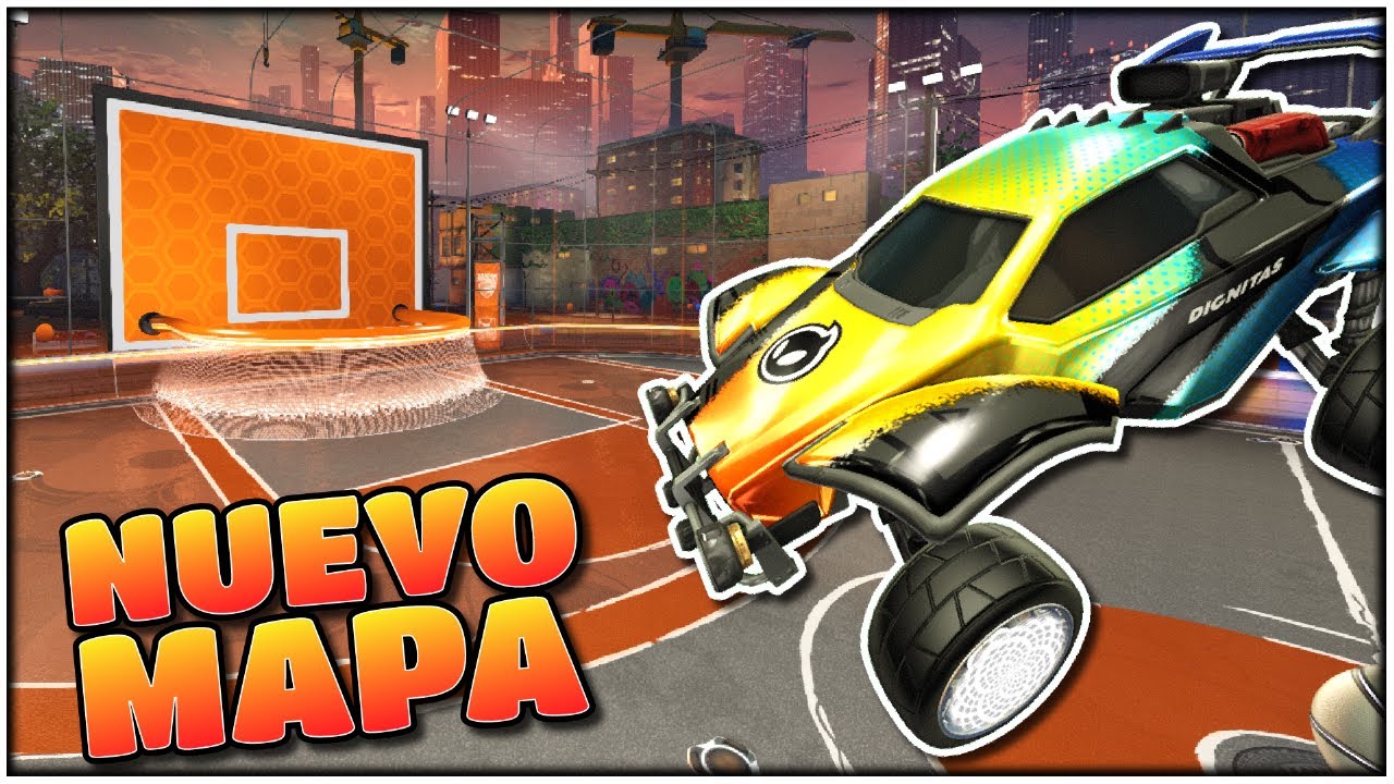 ESTE ES EL NUEVO MAPA DE HOOPS EN ROCKET LEAGUE 🚀🔥 - YouTube