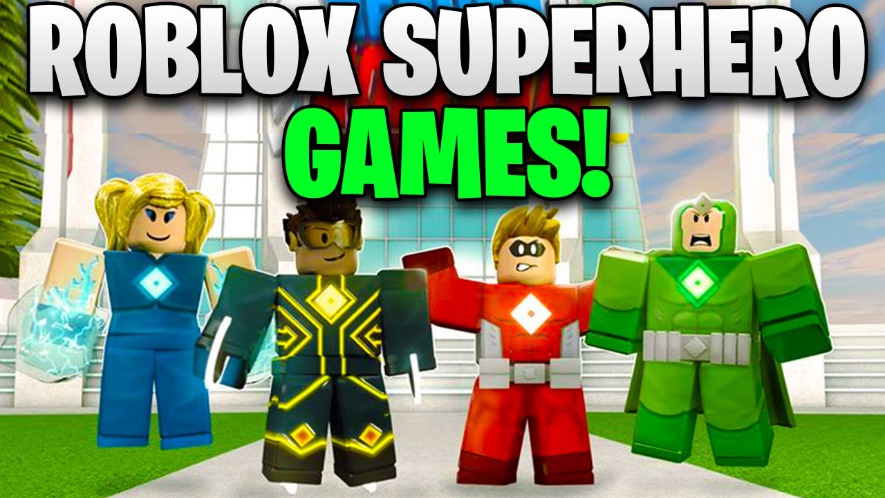 Top Roblox Superhero Games! - YouTube