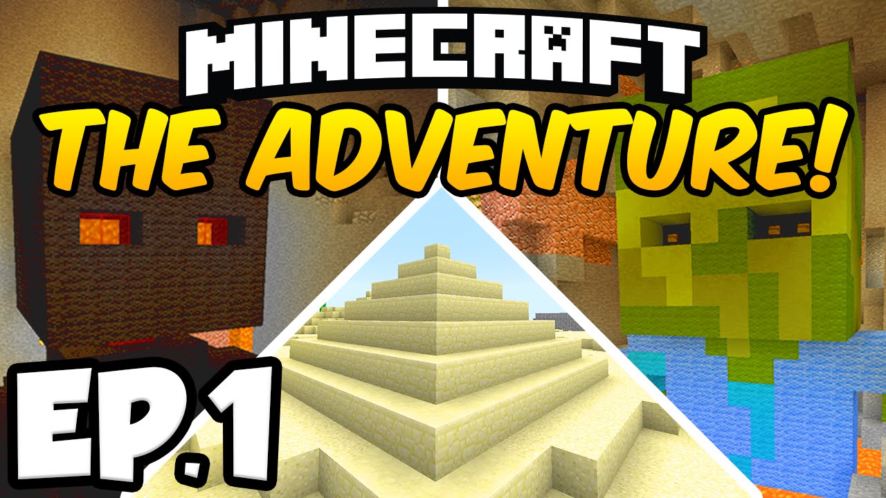 Minecraft: THE ADVENTURE Ep.1 - THE MYSTERIOUS DARKNESS!!! (Minecraft ...