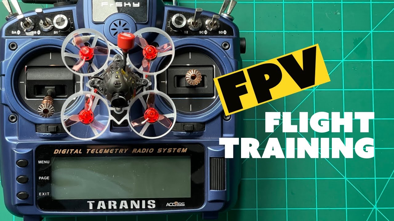 Indoor TINY Whoop Racing (Flight Training) - YouTube