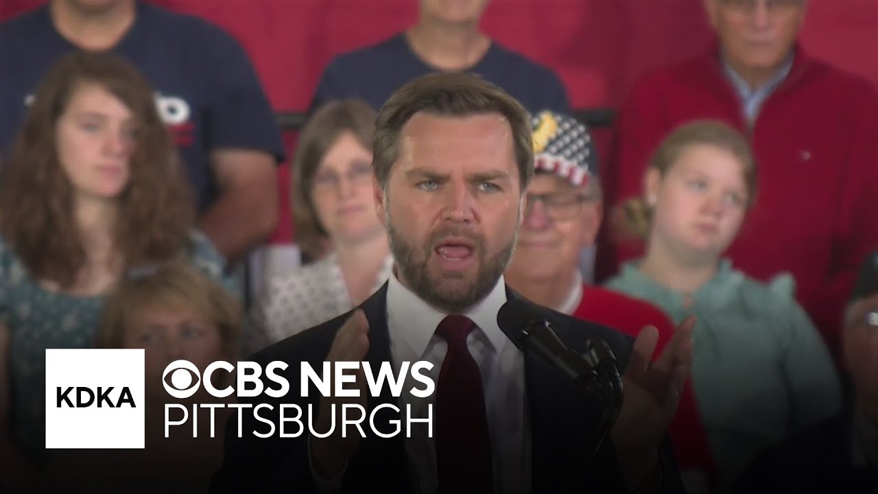 JD Vance speaks to supporters in Pittsburgh - YouTube