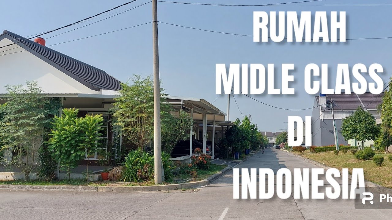 Rumah Midle Class di Indonesia harga 1 M atau 300rb Ringgit Malaysia ...