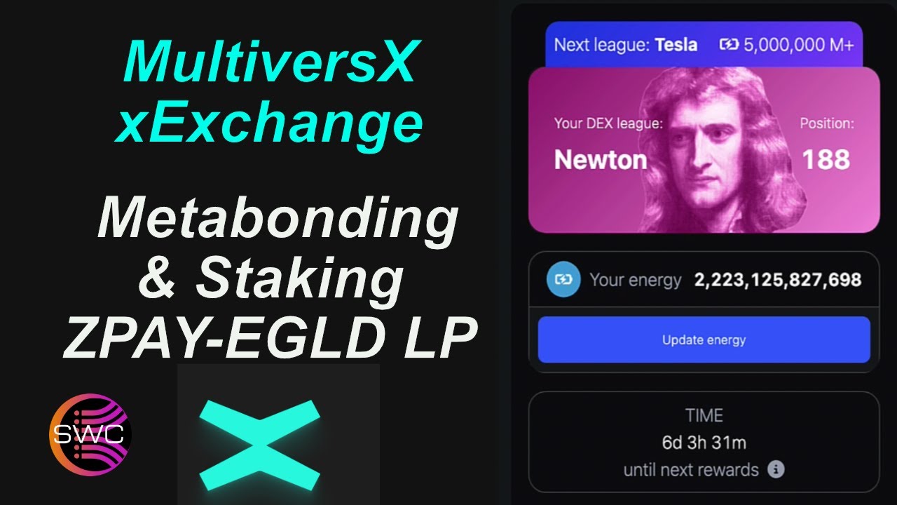 xExchange DEX: Claiming Metabonding + Creating ZPAY-EGLD LP Liquidity ...