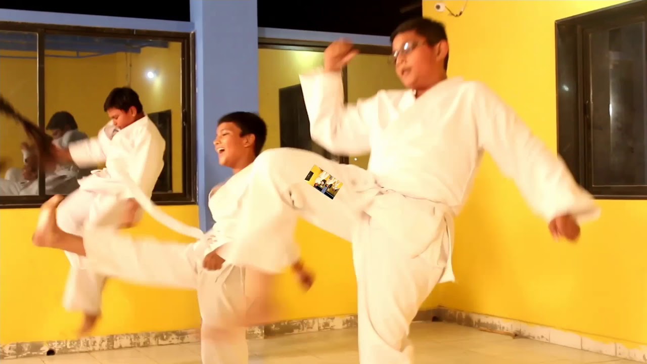 KARATE BY SAPTAK DANCE AND HOBBY ZONE - YouTube