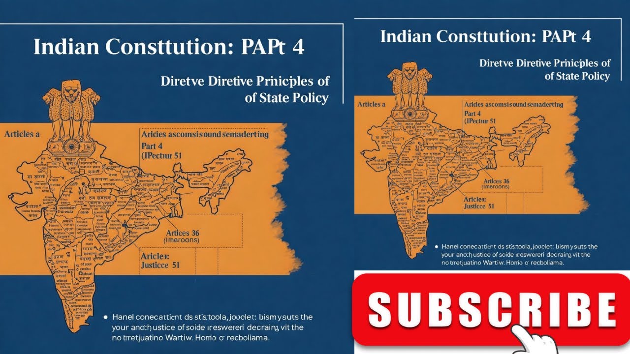 📜 Indian Constitution Part-4 | Directive Principles of State Policy ...