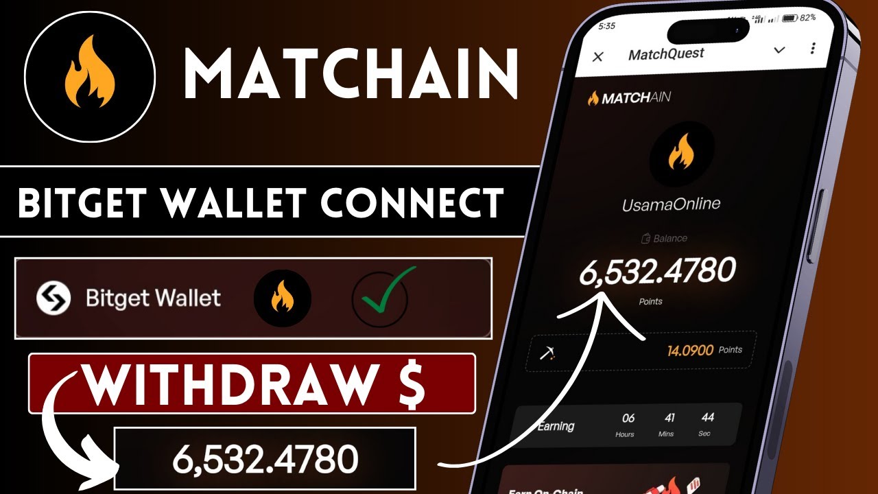 Matchain Airdrop Wallet Connect | Connect Bitget Wallet | Withdraw ...
