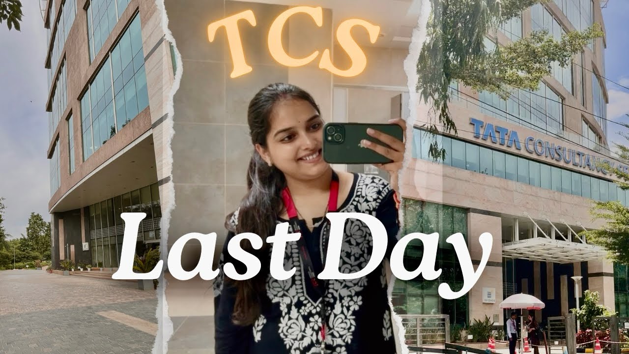 Last day in office 💻 | TCS Bangalore | Resigned 😑 - YouTube