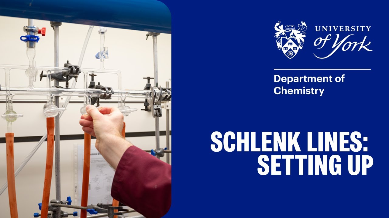 Schlenk lines: Setting up - YouTube