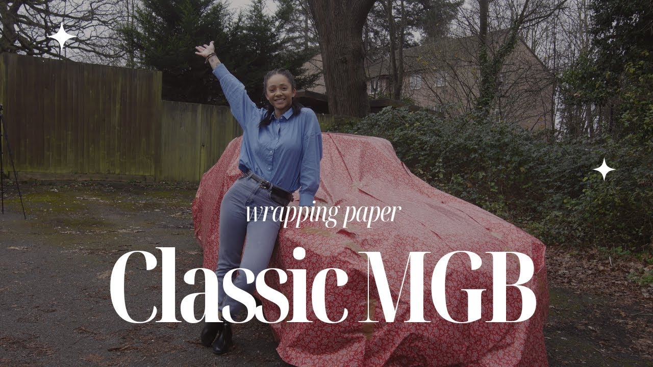 I Wrapped My 1979 MGB GT In Wrapping Paper! | TSG Vlogs - YouTube