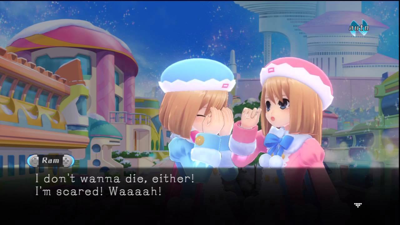 「Hyperdimension Neptunia mk2」 Gaiden-06-E "Death of Lowee" - YouTube