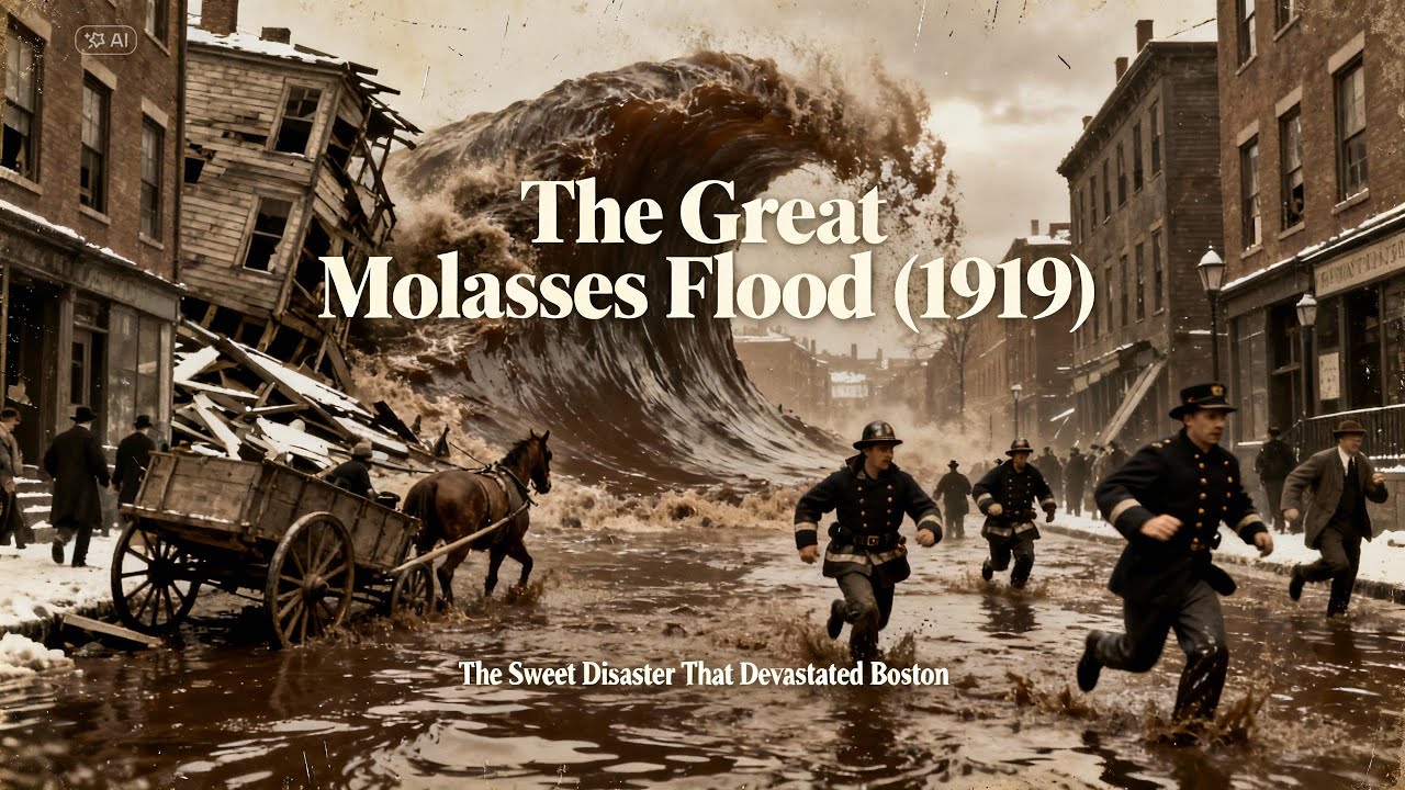 “The Great Molasses Flood (1919): The Sweet Disaster That Devastated ...