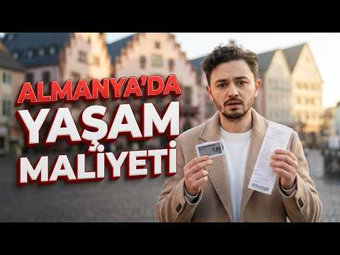 Almanya'da Hayatta Kalma Maliyeti | Minimum Aylık Giderler