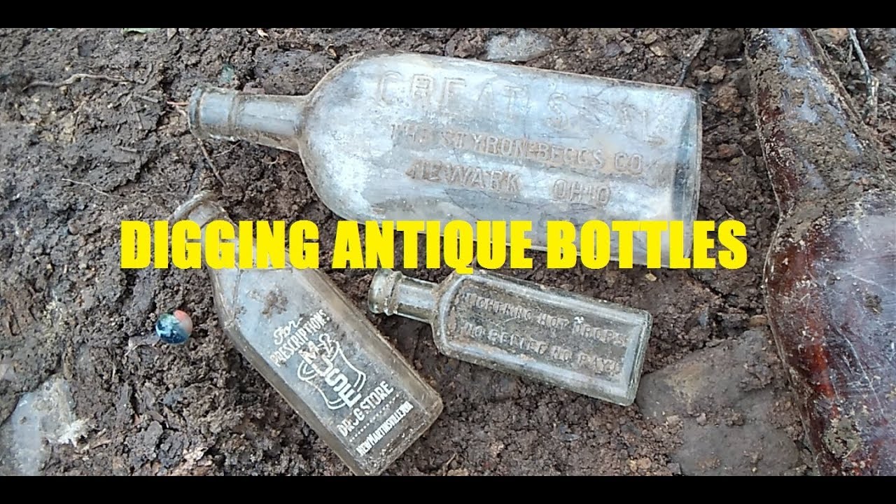Digging Antique Bottles - Give Away Winners - Toy Marbles - History ...