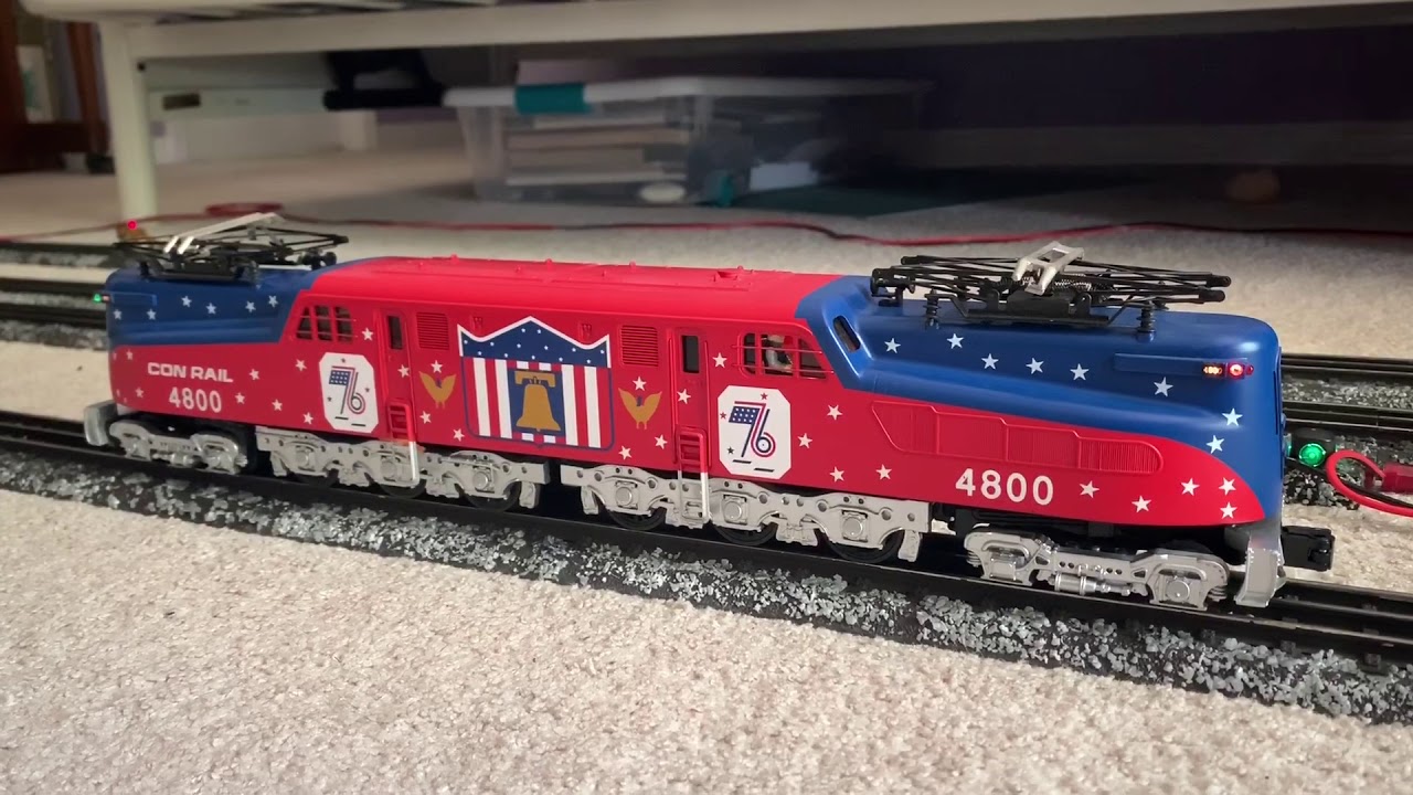 Mth bicentennial GG1 4800 - YouTube