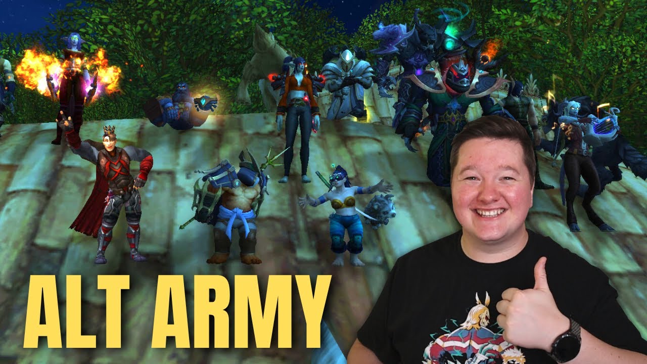 ⚫ How to Make an Alt Army in WOW (Members video) - YouTube