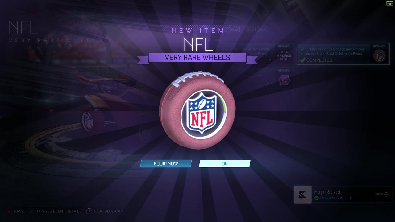 Rocket League | NFL | RARE Wheels Unlocked - YouTube