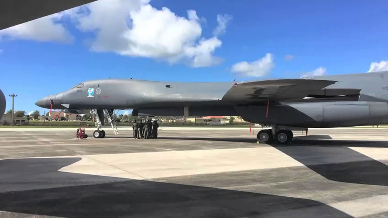 Andersen AFB showcases military might - YouTube