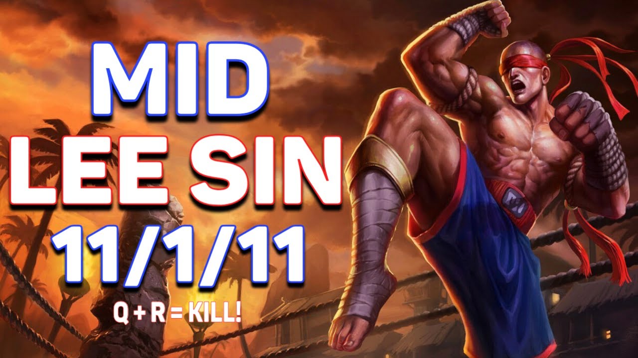 LETHALITY LEE SIN MID IS THE MOST FUN PLAYSTYLE IN SEASON 12 | League ...