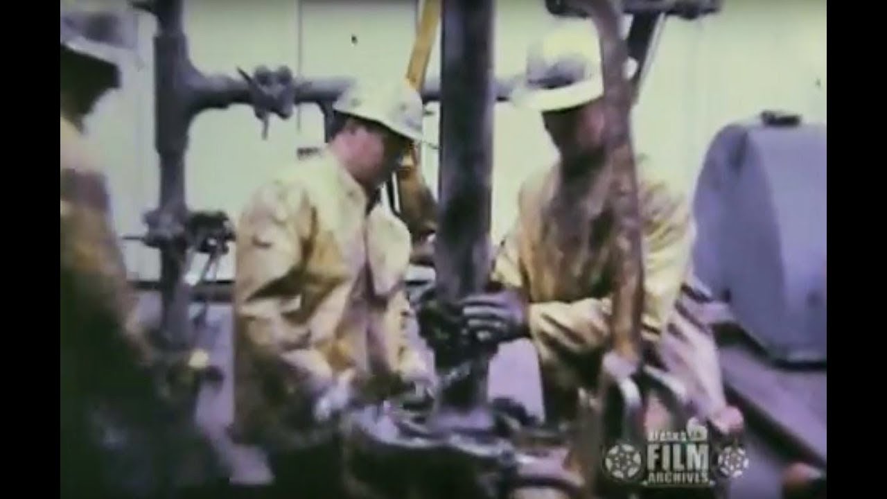 North Sea jack up rig Maersk Explorer in 1967 - YouTube