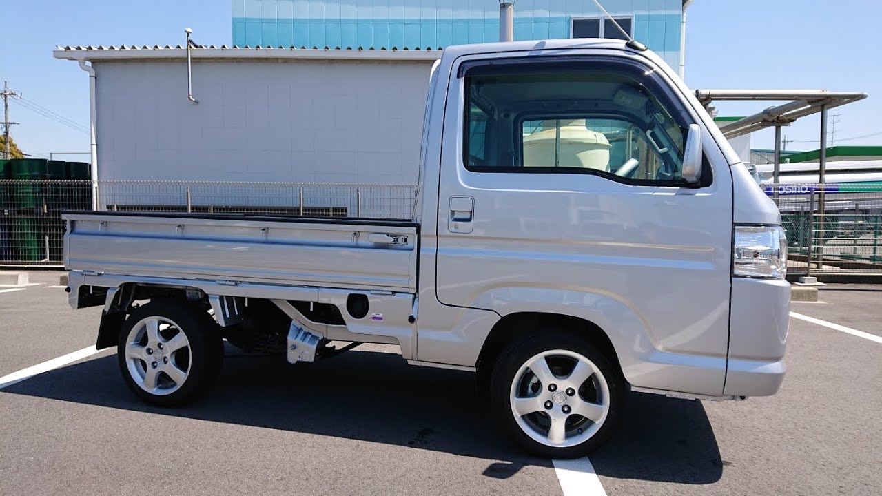 アクティトラックHA9 マフラー。 ノーマル音→社外マフラー音。 - YouTube