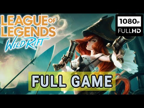 League of Legends: Wild Rift - Miss Fortune (ADC) Full Game Walkthrough ...