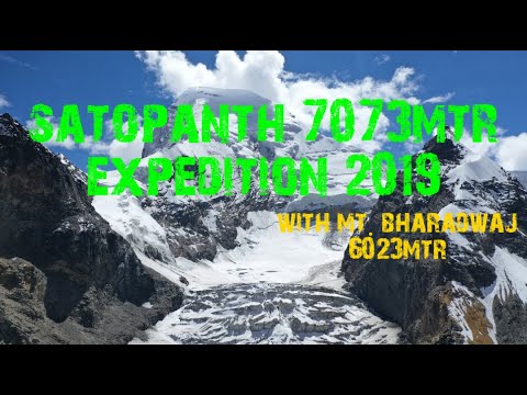 Mt. Satopanth expedition 7073 mtr IN BAD WEATHER - YouTube
