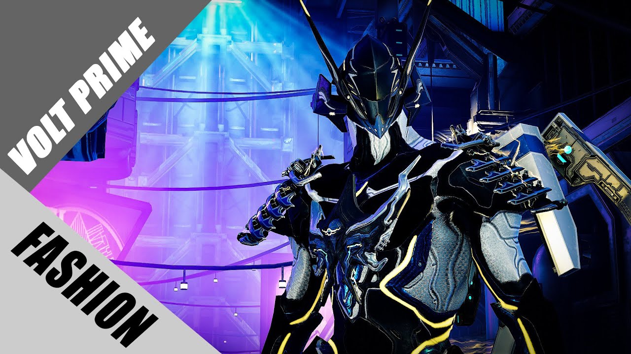 Warframe | Fashion Frame | Volt Prime : Counter Shock - YouTube
