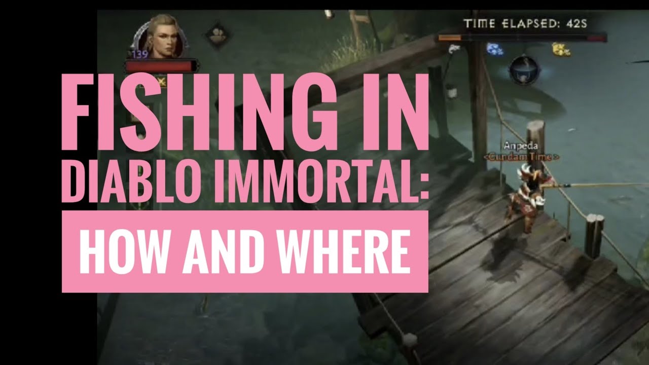 How and where to fish in Diablo Immortal - YouTube