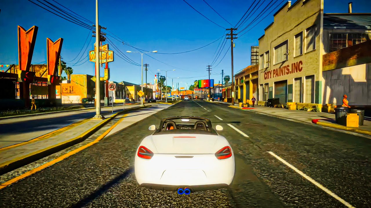 Grand Theft Auto V | Ultra Realistic Graphics 4K | TEST - YouTube