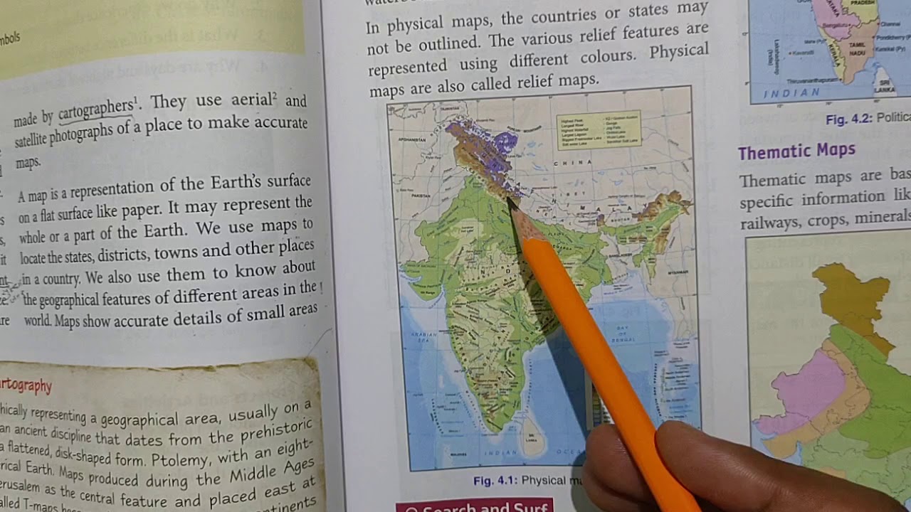 Class-6 Geography Chapter-4 (Maps and Map Reading) Part-1 By:- Sohail ...
