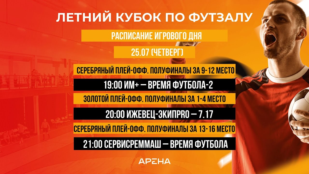 Летний Кубок Полуфиналы 25 07 2024 Youtube