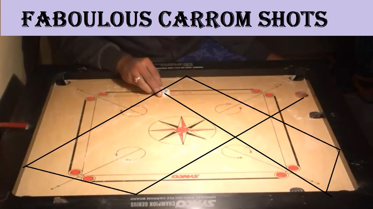 Fabulous Carrom Stroke's | Strike & Pocket | - YouTube
