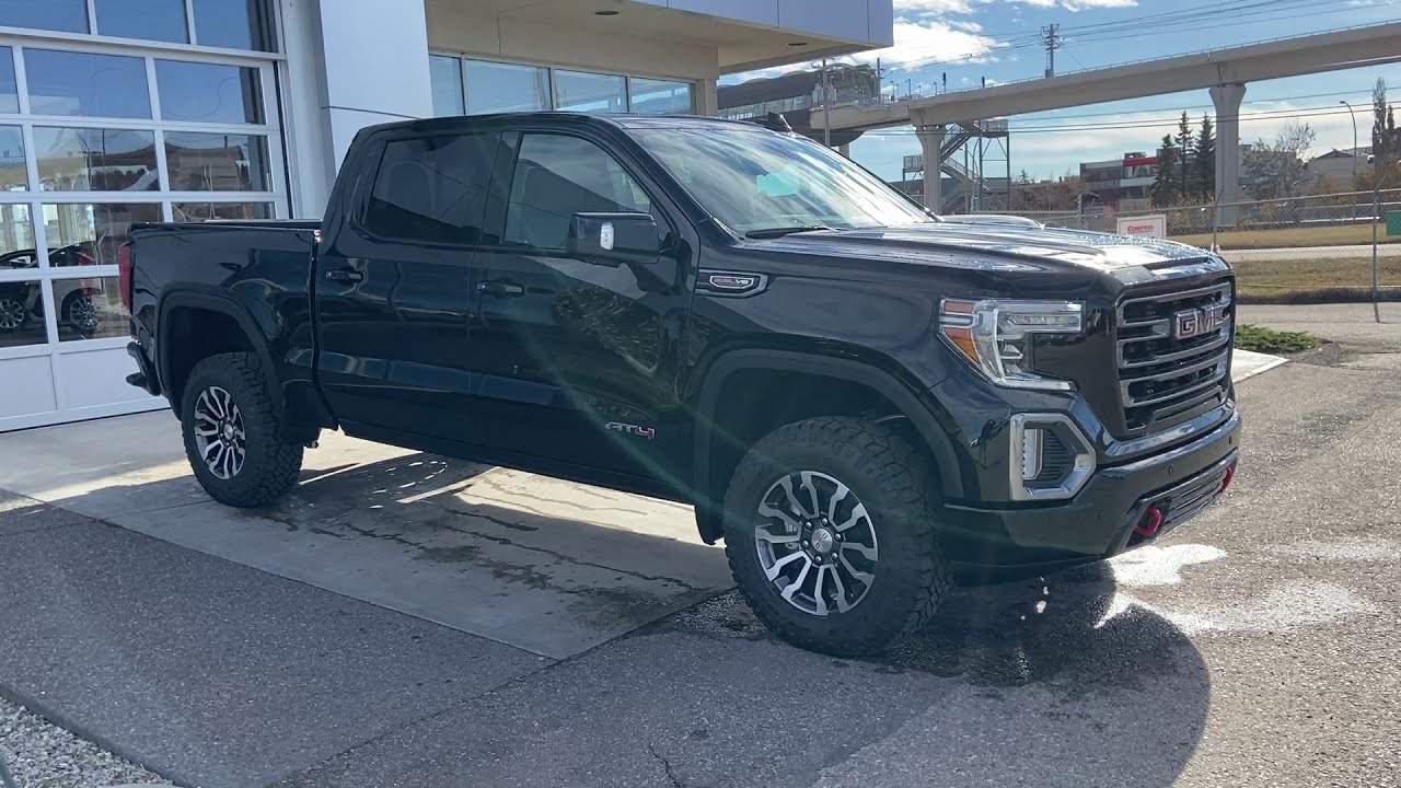 Black 2021 GMC Sierra 1500 AT4 Review - GSL GM City - Calgary - YouTube