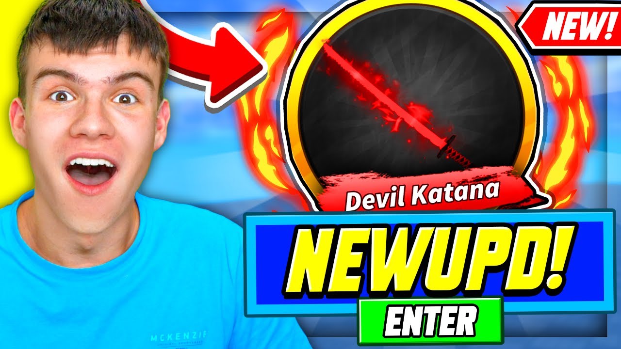 *NEW* ALL WORKING DEVIL KATANA UPDATE UPDATE CODES FOR BLADE BALL ...